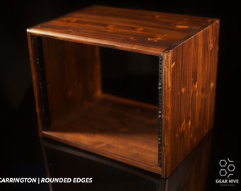 3U Studio Rack 15 Depth Solid Wood Customizable | Etsy