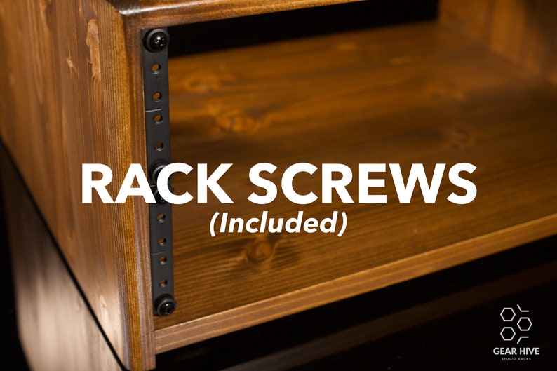 4U Studio Rack 15 Depth Solid Wood Customizable - Etsy