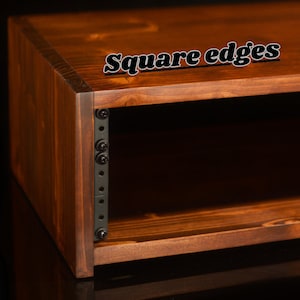 3U Studio Rack 12 Depth Solid Wood Customizable - Etsy