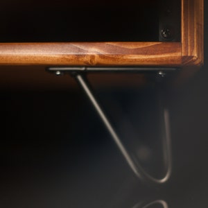 Studio Rack | 12" Depth | 4" Hairpin Legs | Solid Wood | Vents - Etsy