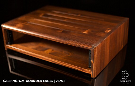 2U Studio Rack 15 Depth Solid Wood Customizable | Etsy