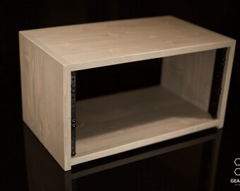 4U Studio Rack 12 Depth Solid Wood Customizable | Etsy