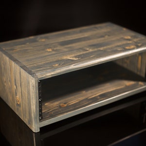 3U Studio Rack 12 Depth Solid Wood Customizable | Etsy