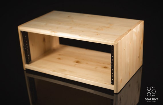4U Studio Rack 12 Depth Solid Wood Customizable - Etsy