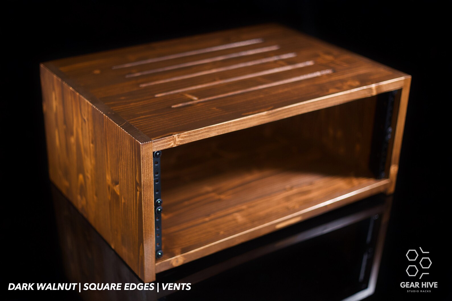 4U Studio Rack 15 Depth Solid Wood Customizable | Etsy UK