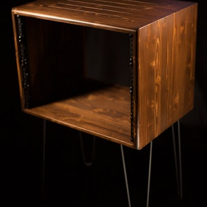 Studio Rack 15 Depth 16 Hairpin Legs Solid Wood | Etsy