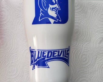 Duke Blue Devils Tumbler - Etsy