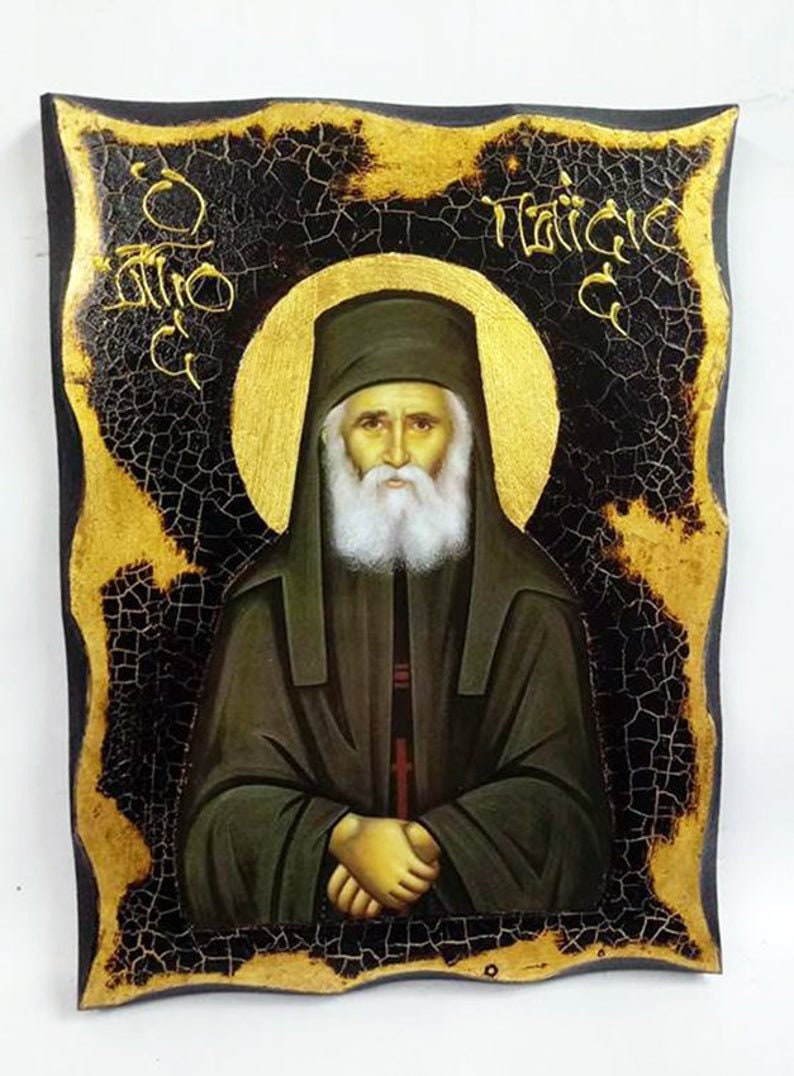 Saint Paisios Paisios of Mount Athos San Paisios Padre | Etsy
