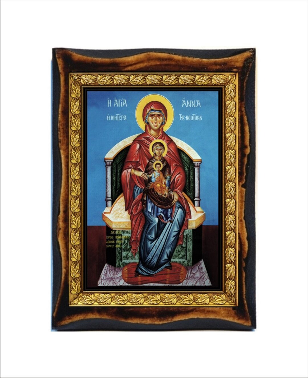 Saint Anne Mother of the Virgin Santa Ana Anna the Prophetess Sainte ...
