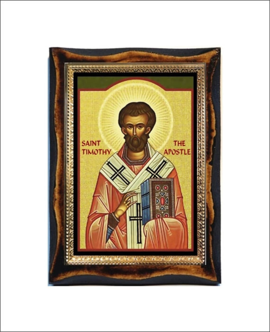 Saint Timothy Apostle Timothy of the Seventy Handmade wood | Etsy