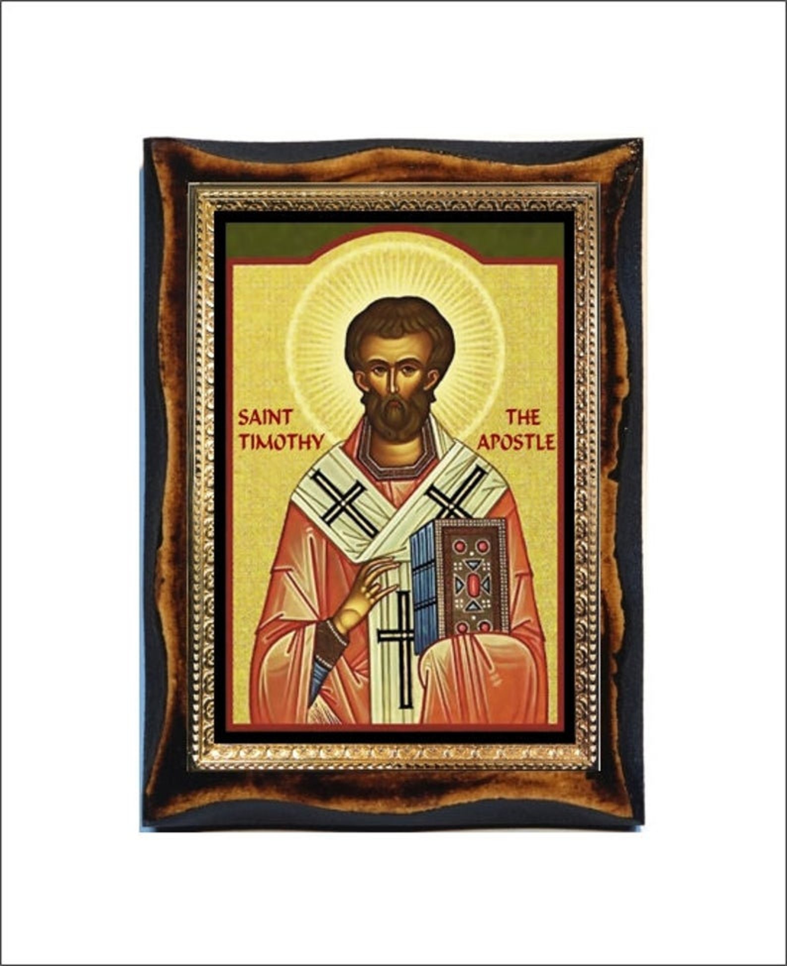 Saint Timothy Apostle Timothy of the Seventy Handmade Wood - Etsy