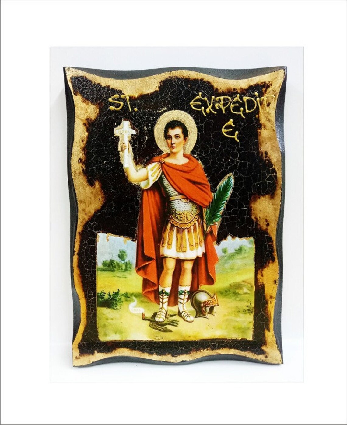 Saint Expeditus Saint Expedite Saint Expédit espedito Di - Etsy