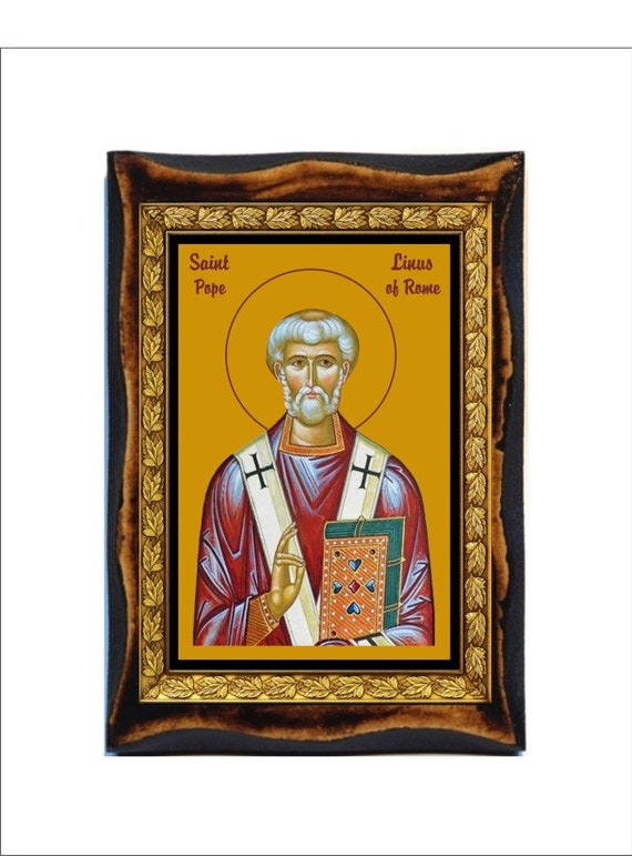 Pope Linus Saint Linus Papa Lino Saint Lin Pape Lin - Etsy