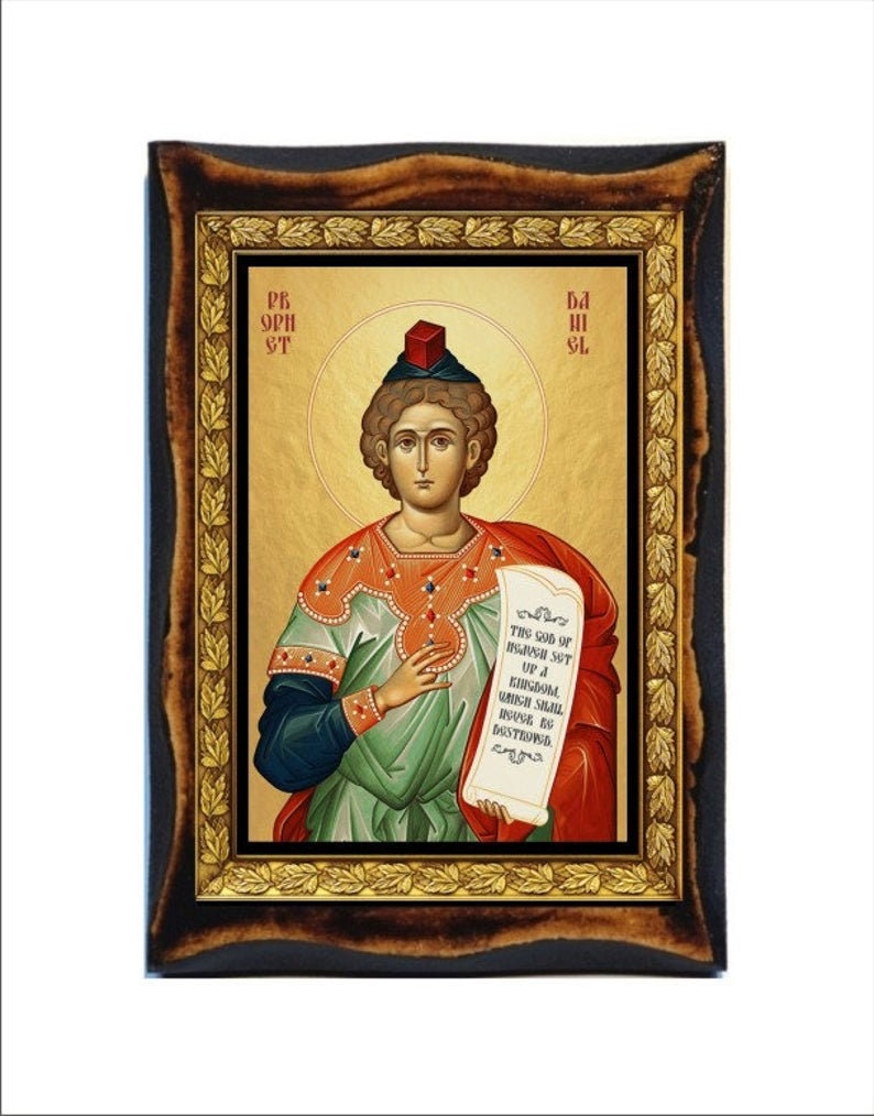 Daniel the Prophet Daniel biblical Figure Saint Daniel - Etsy