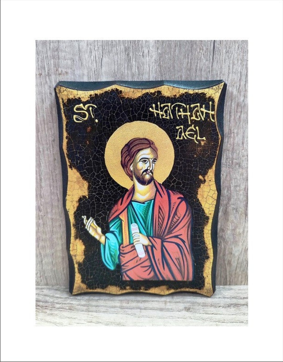Nathanael Saint Nathanael Natanael Nathanaël Follower of Jesus Handmade ...