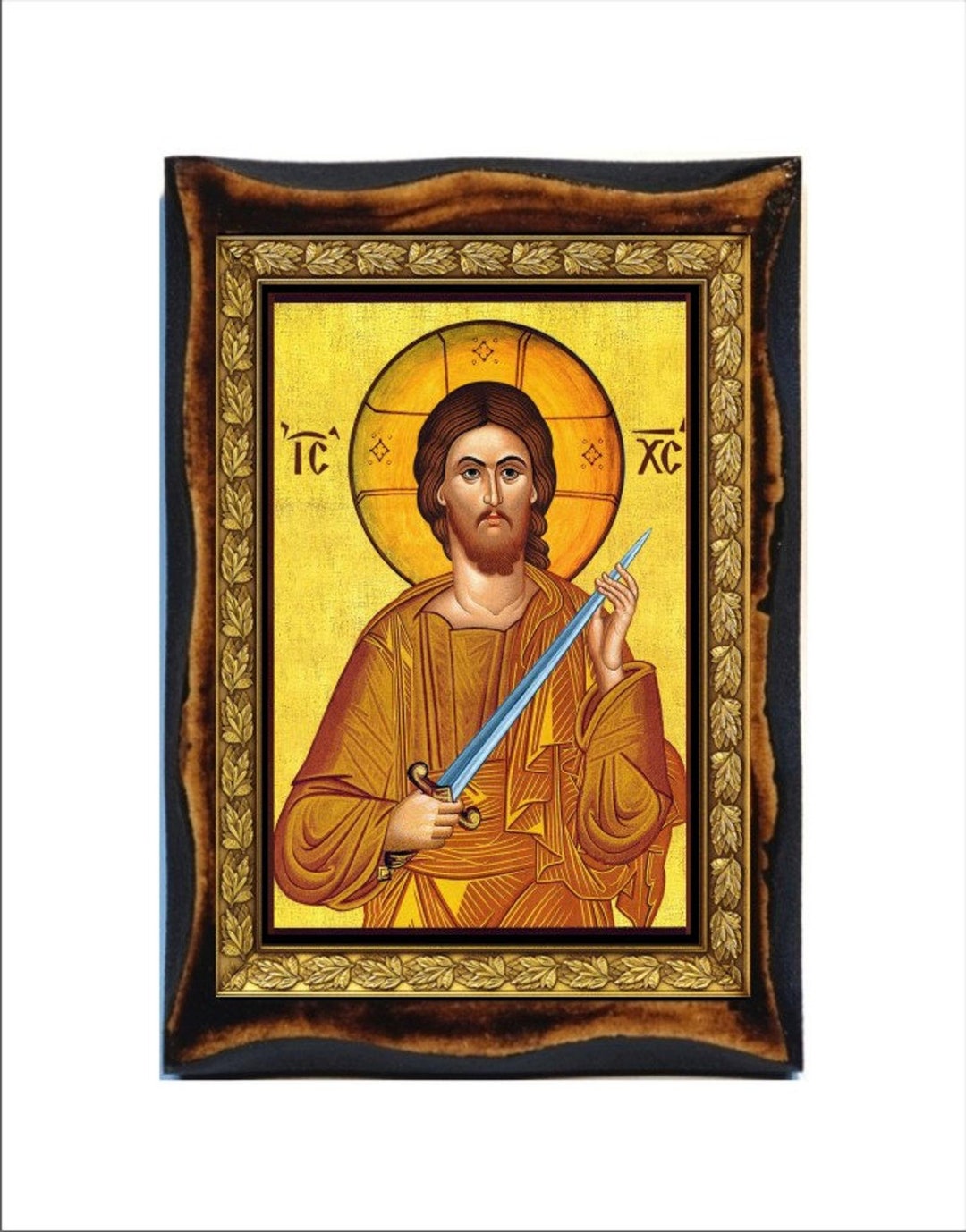 Jesus Holding a Sword Christ With Sword Gesù Ti Regala Una Spada Le ...