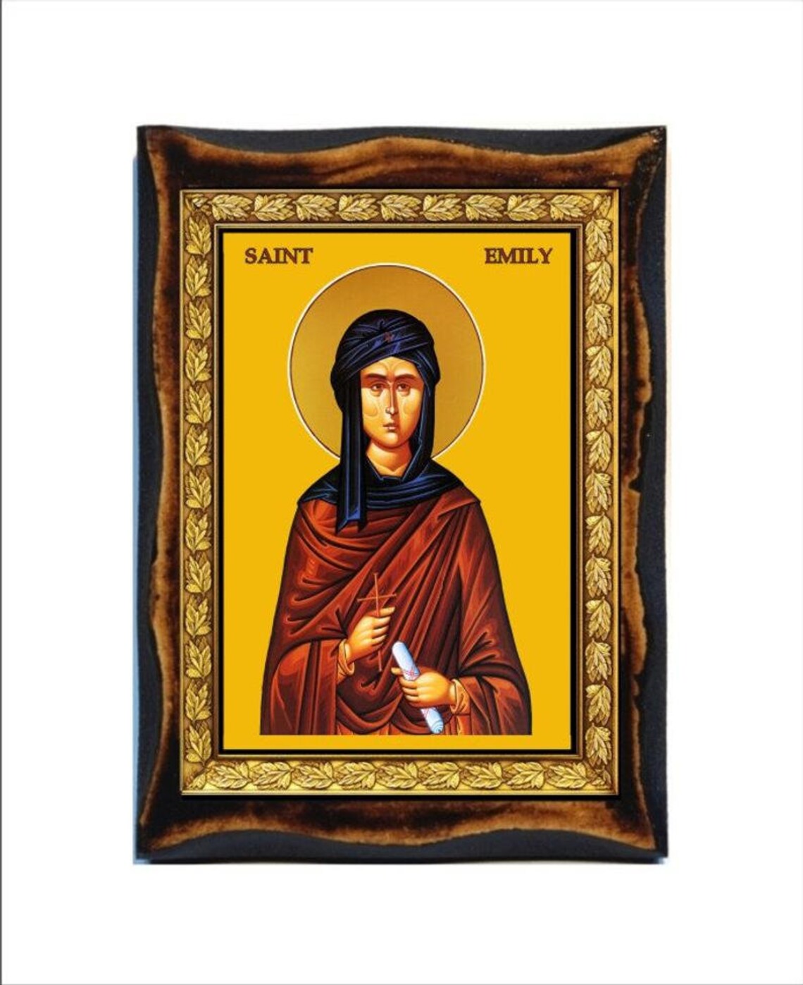 Saint Emily Saint Emmelia Santa Emilia Sainte Émilie - Etsy