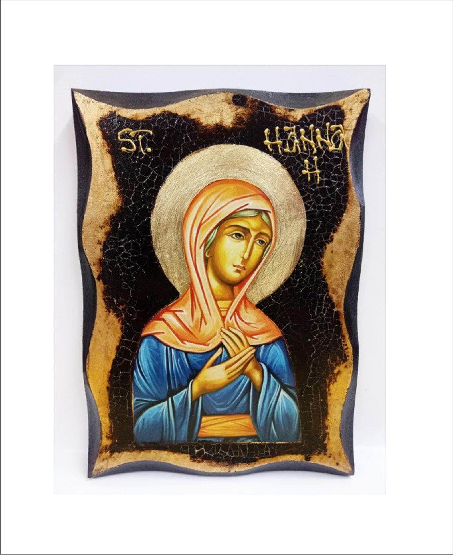 Saint Hannah Mother of the Prophet Samuel Santa Hannah - Etsy