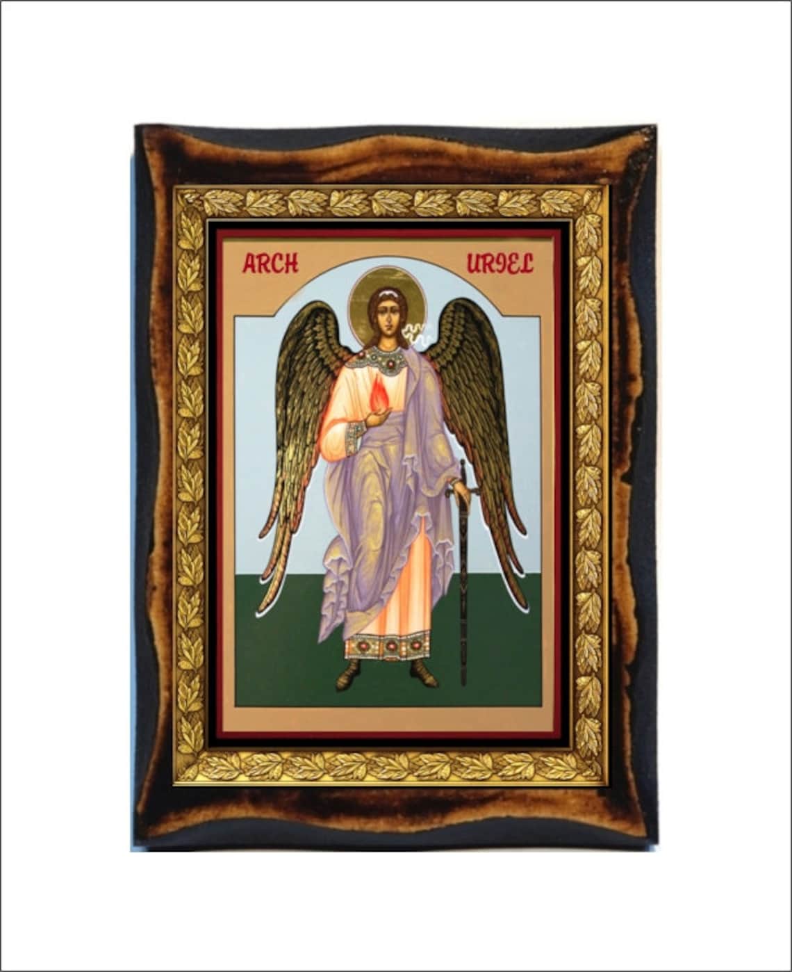 Uriel Angel Archange Ouriel Uriel Uriel Engel Arcángel | Etsy