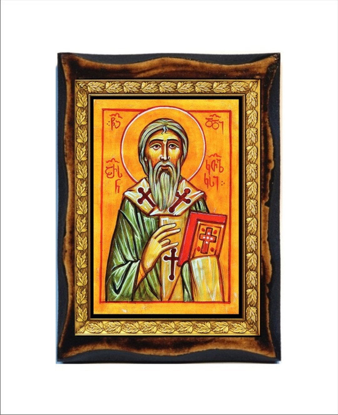 Saint Arsenius the Deacon Arsenius the Great Arsenio Il Grande Handmade ...