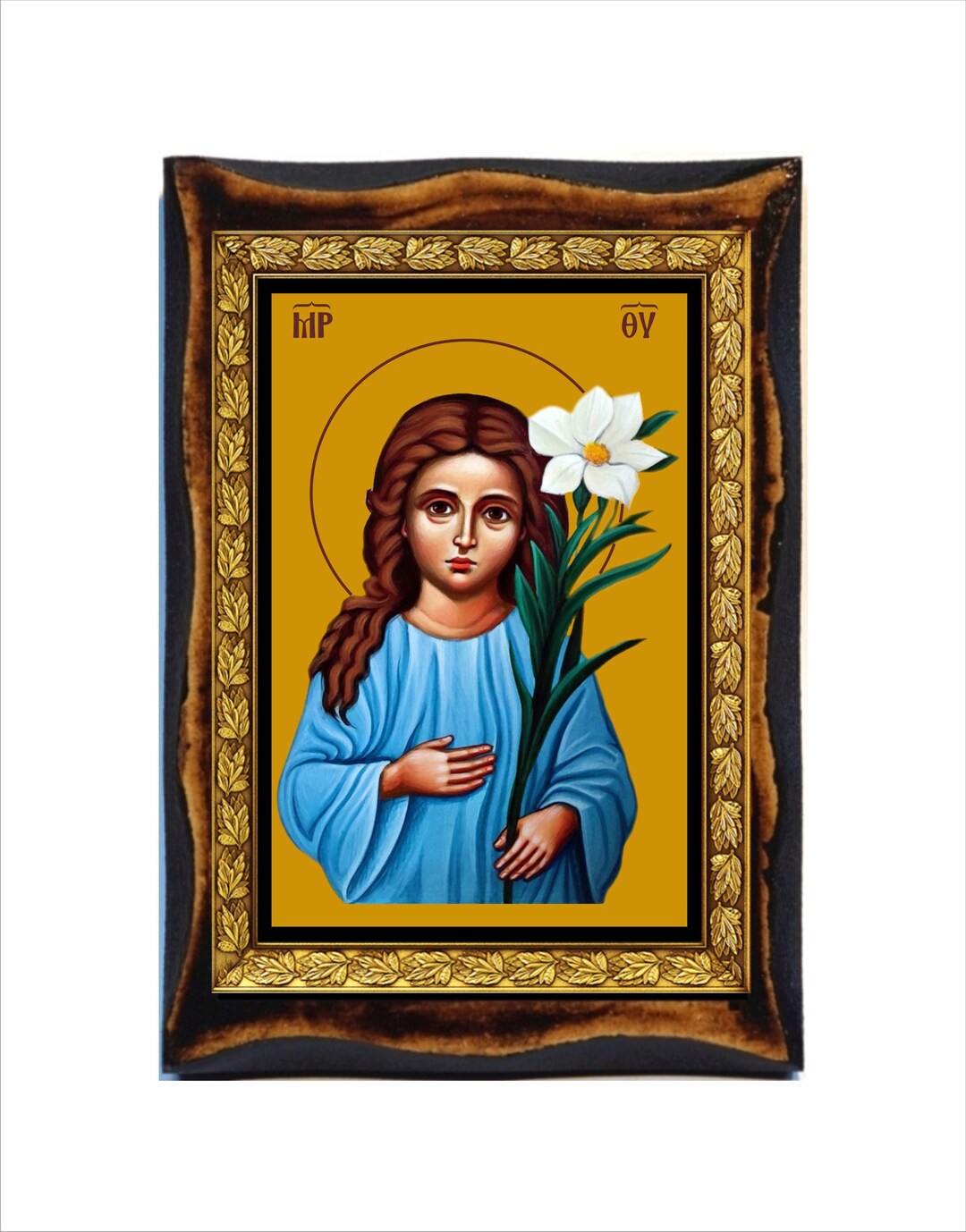 The Virgin Mary as a Child Beata Vergine Maria Bambina - Etsy