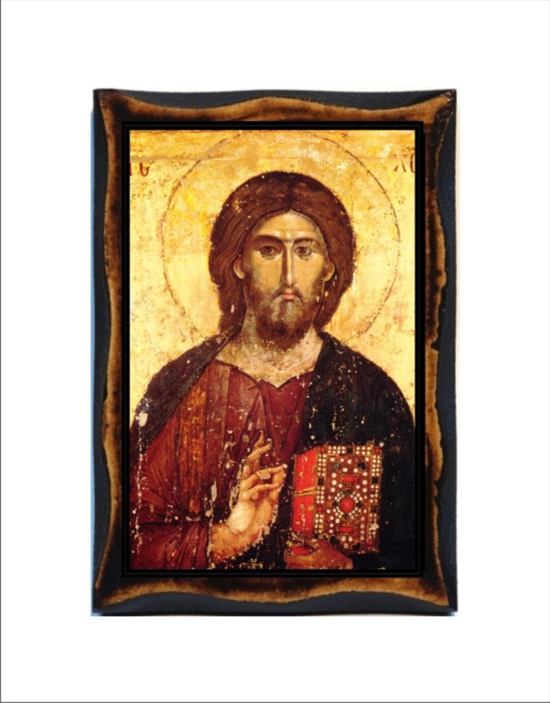 Jesus Christ Pantocrator Christ Pantocrator at Hilandar Pantocrátor ...