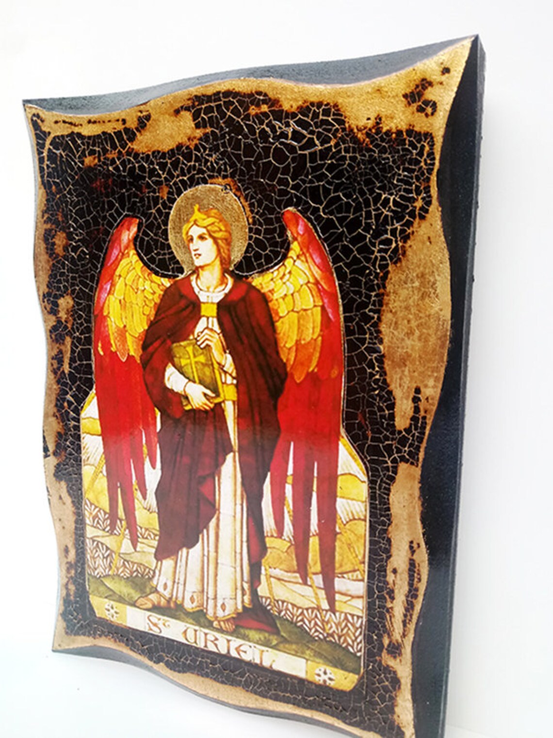 Uriel Angel Archange Ouriel Uriel Uriel Engel Arcángel - Etsy