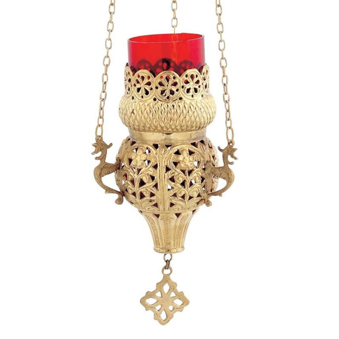 Hanging Gold Christian Vigil Lamp Christian Hanging Gold Oil | Etsy