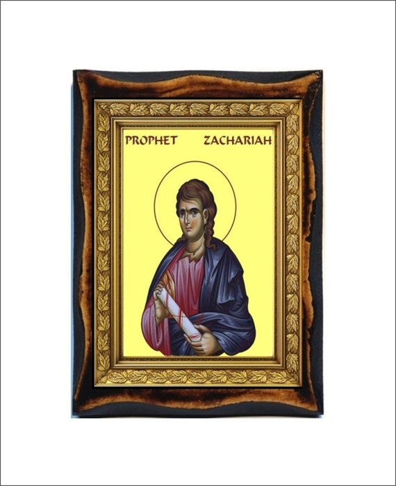 Zechariah Priest Prophet Zacharias Zachary Zakariyyāʾ | Etsy