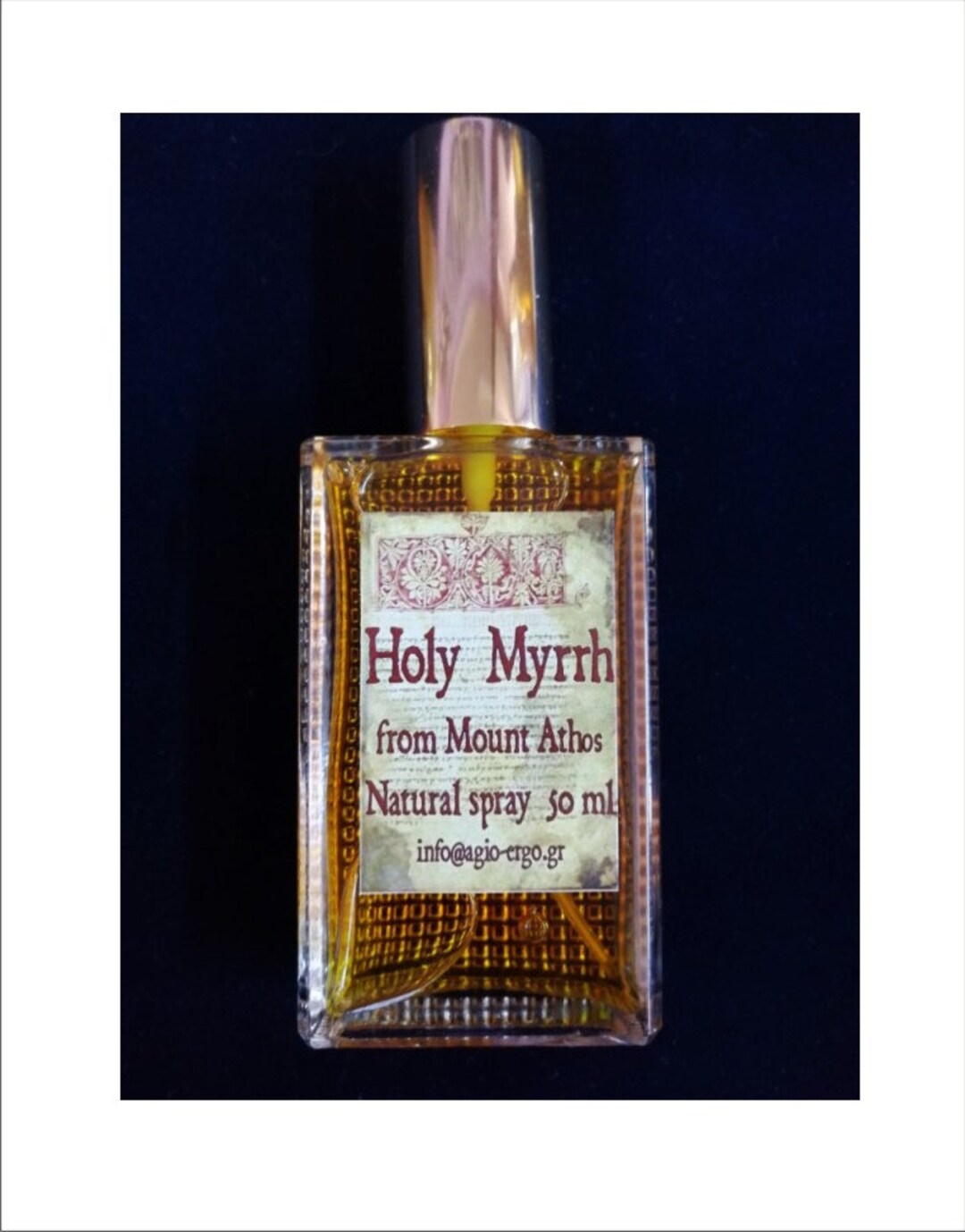 Holy Myron on Perfume Spray 50ml Holy Anointing Oil on Perfume Spray ...