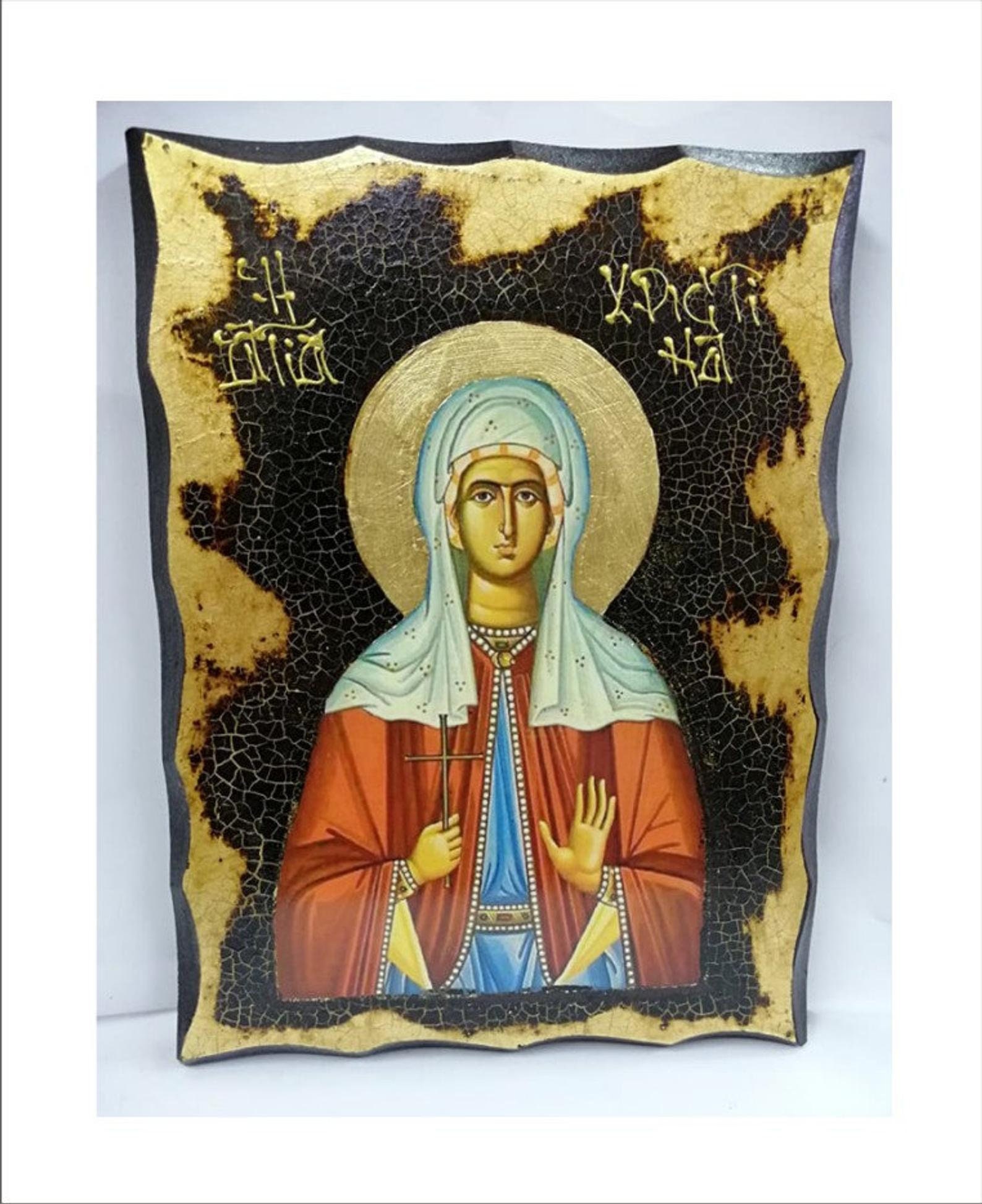 Saint Christina Santa Cristina Sainte Christine Santa | Etsy