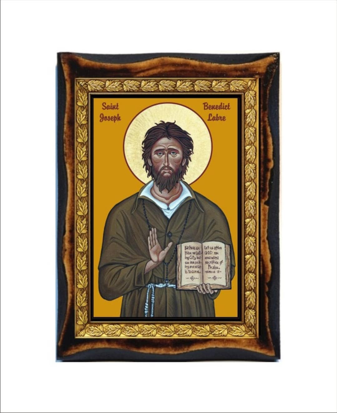 Saint Benedict Joseph Labre Benoît Labre San Benito José Labre Benedito ...