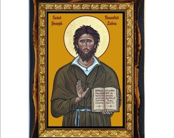 St. Benedict Joseph Labre - Etsy