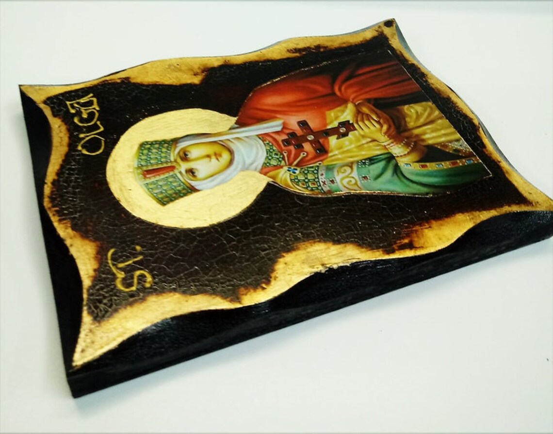 Saint Olga Olga of Kiev Olga von Kiew Santa Olga | Etsy