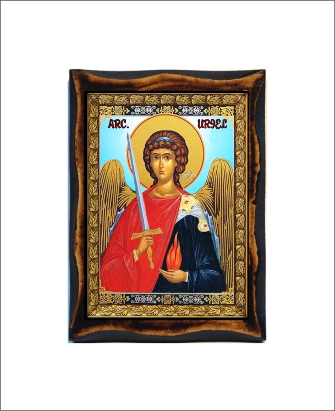 Uriel Angel Archange Ouriel Uriel Uriel Engel Arcángel | Etsy