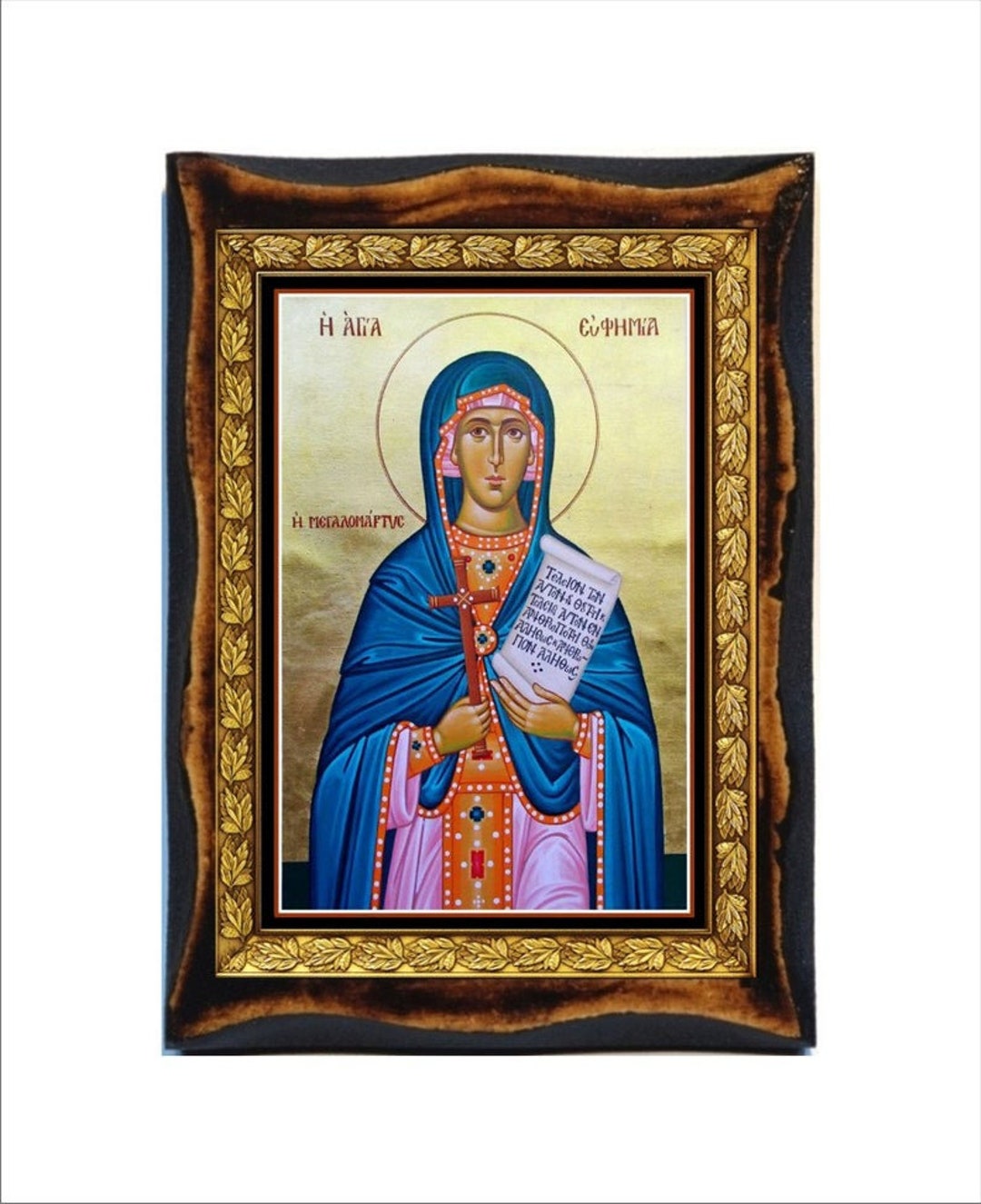 Saint Euphemia Santa Eufemia sainte Euphémie santa Eufêmia euphemia Von ...