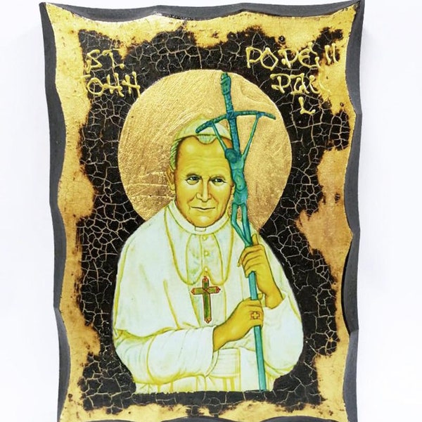 John Paul Ii Icon - Etsy
