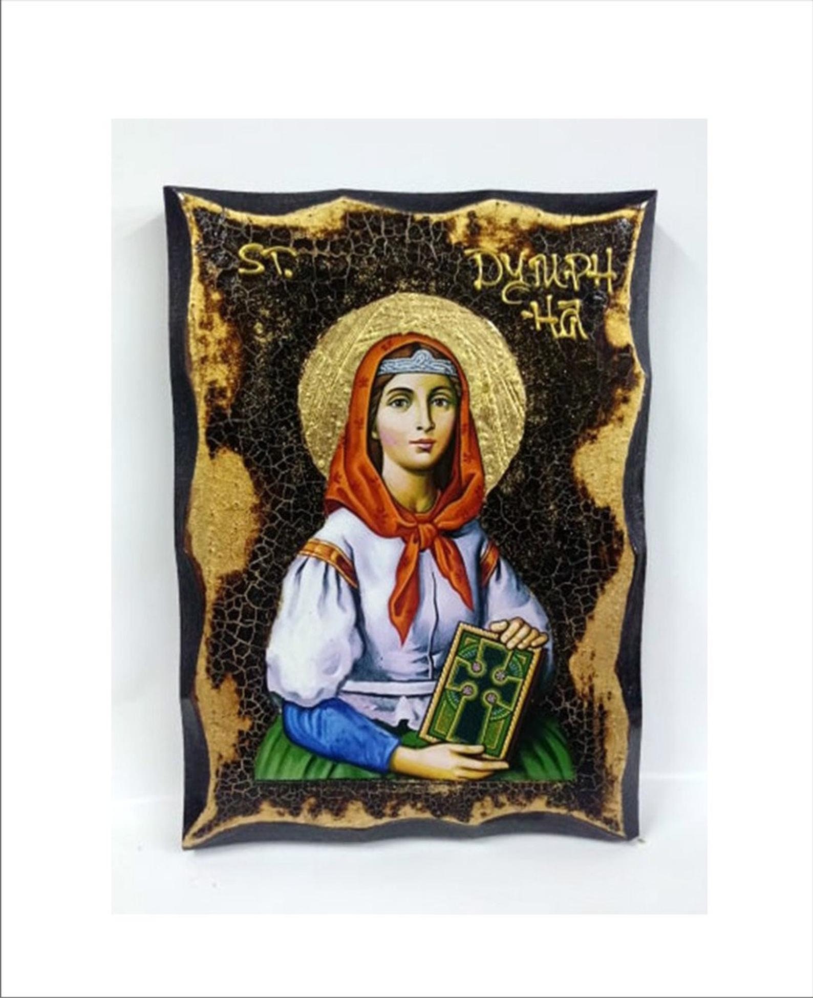 Saint Dymphna Santa Dinfna Santa Dimpna Santa Dymphna - Etsy