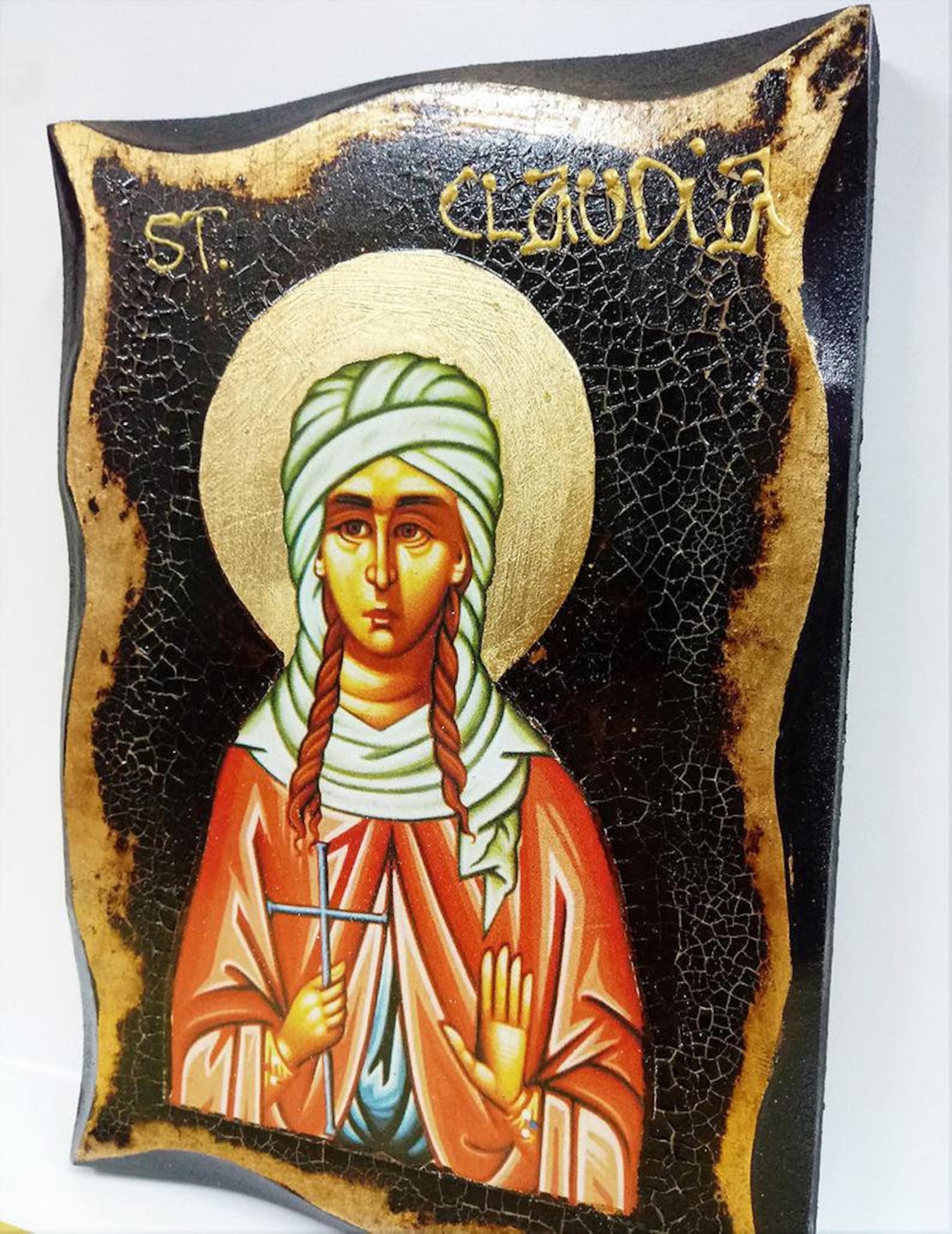 Santa Claudia Saint Claudia Saint Claudia of Amiso | Etsy