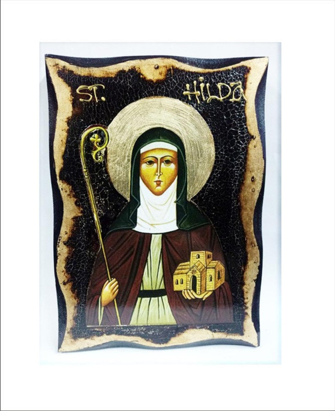 Hilda of Whitby Hild of Whitby Saint Hilda of Hilda Von - Etsy