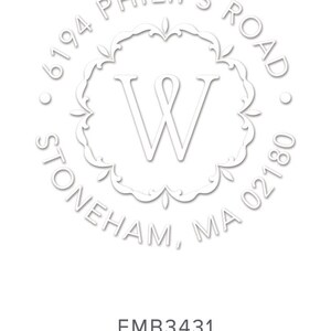 Custom Return Address Embosser by Three Designing Women-personalized ...
