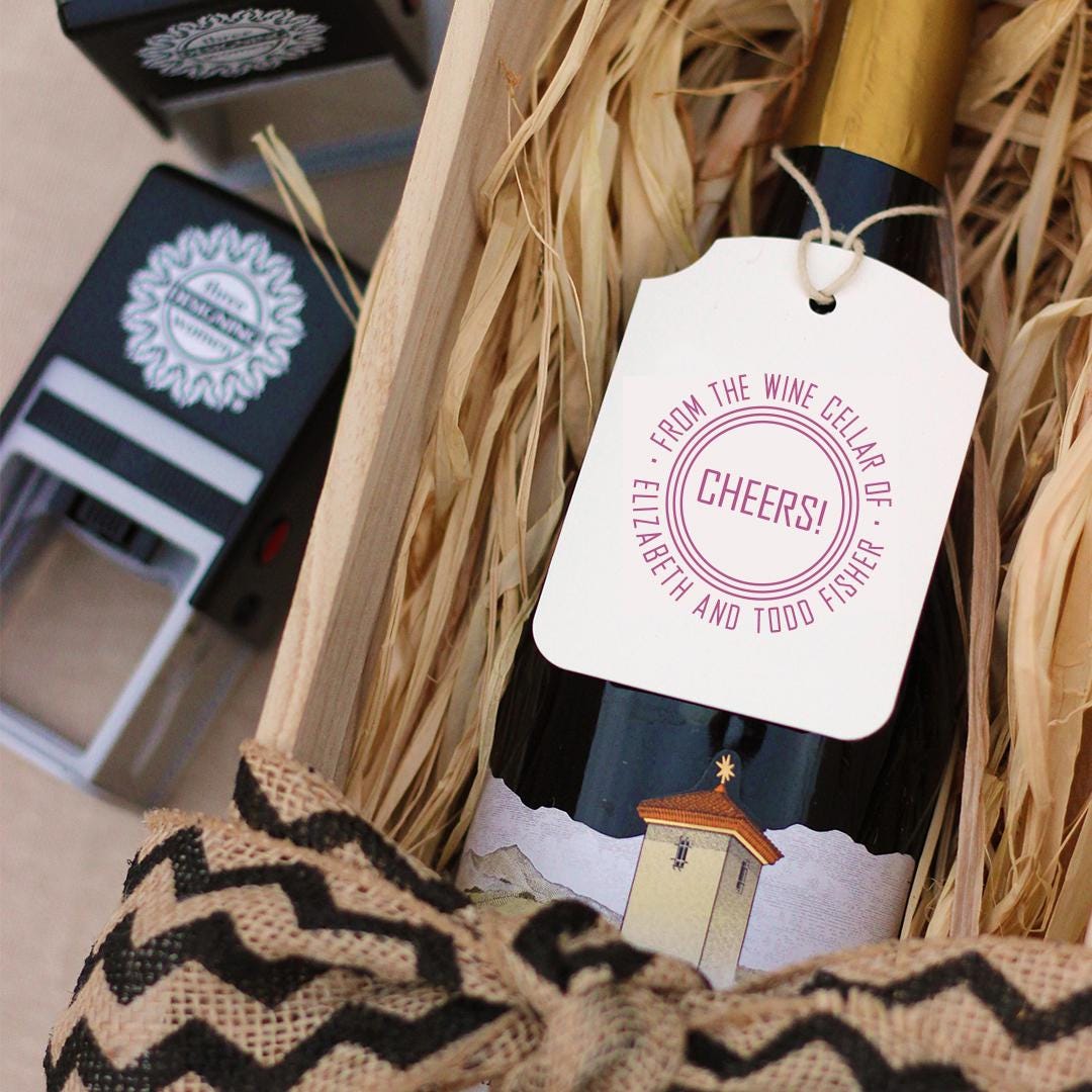 Personalized Kitchen Stamp Gift Set: Self-inking Menu Stamp, From the ...