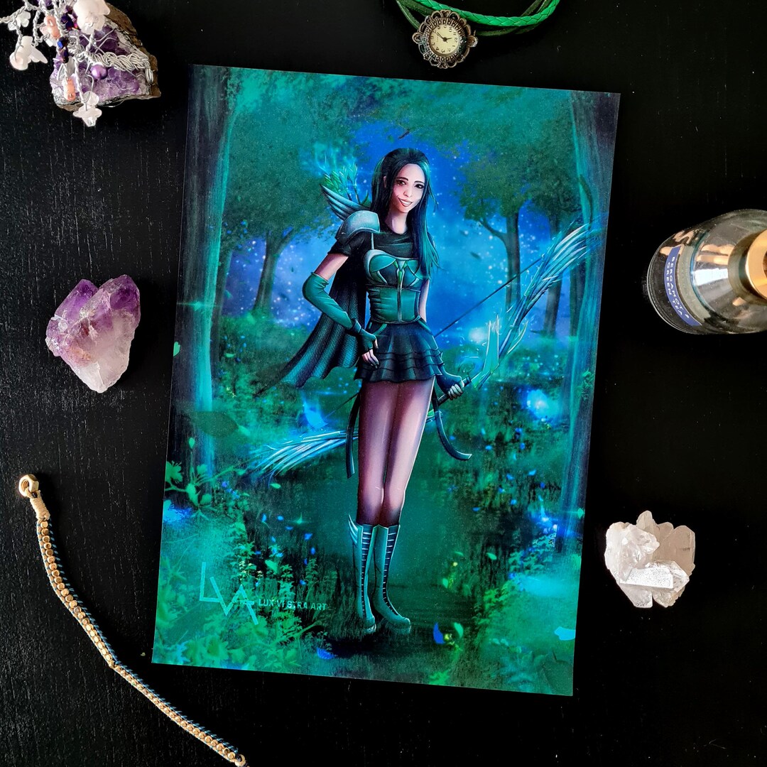 Jisoo Fantasy Art Print – Blackpink Inspired Portrait, K-pop Fantasy ...
