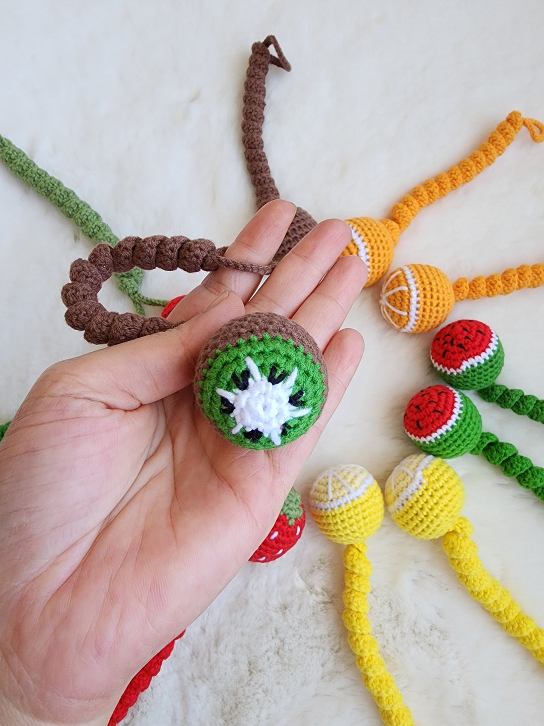 Fruit Ball With Tail for Cats, Fruit Ball Tail Ball for Cats, Cat Toys ...