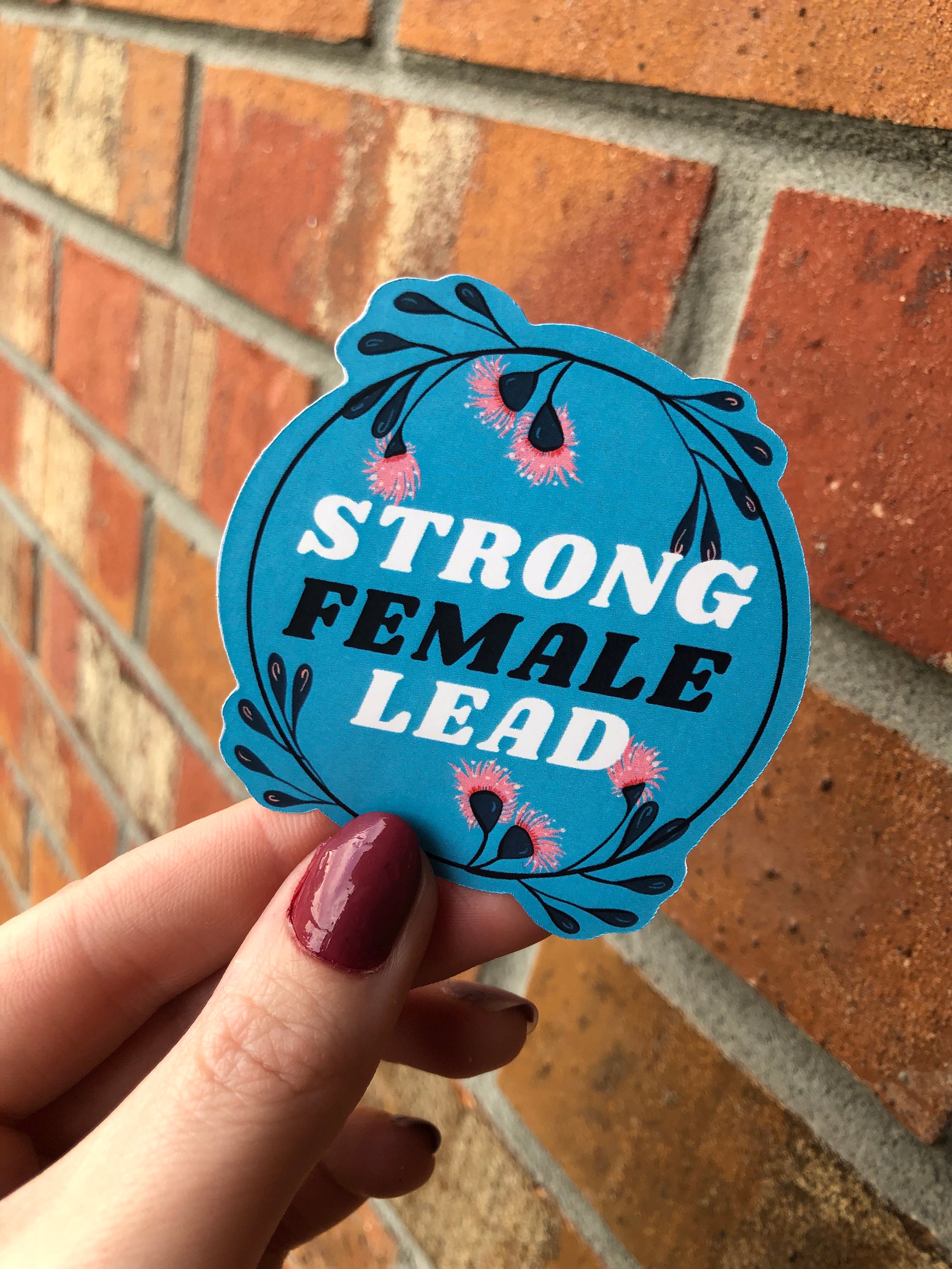 Strong Female Lead Sticker // Female Pride Sticker // Feminist | Etsy