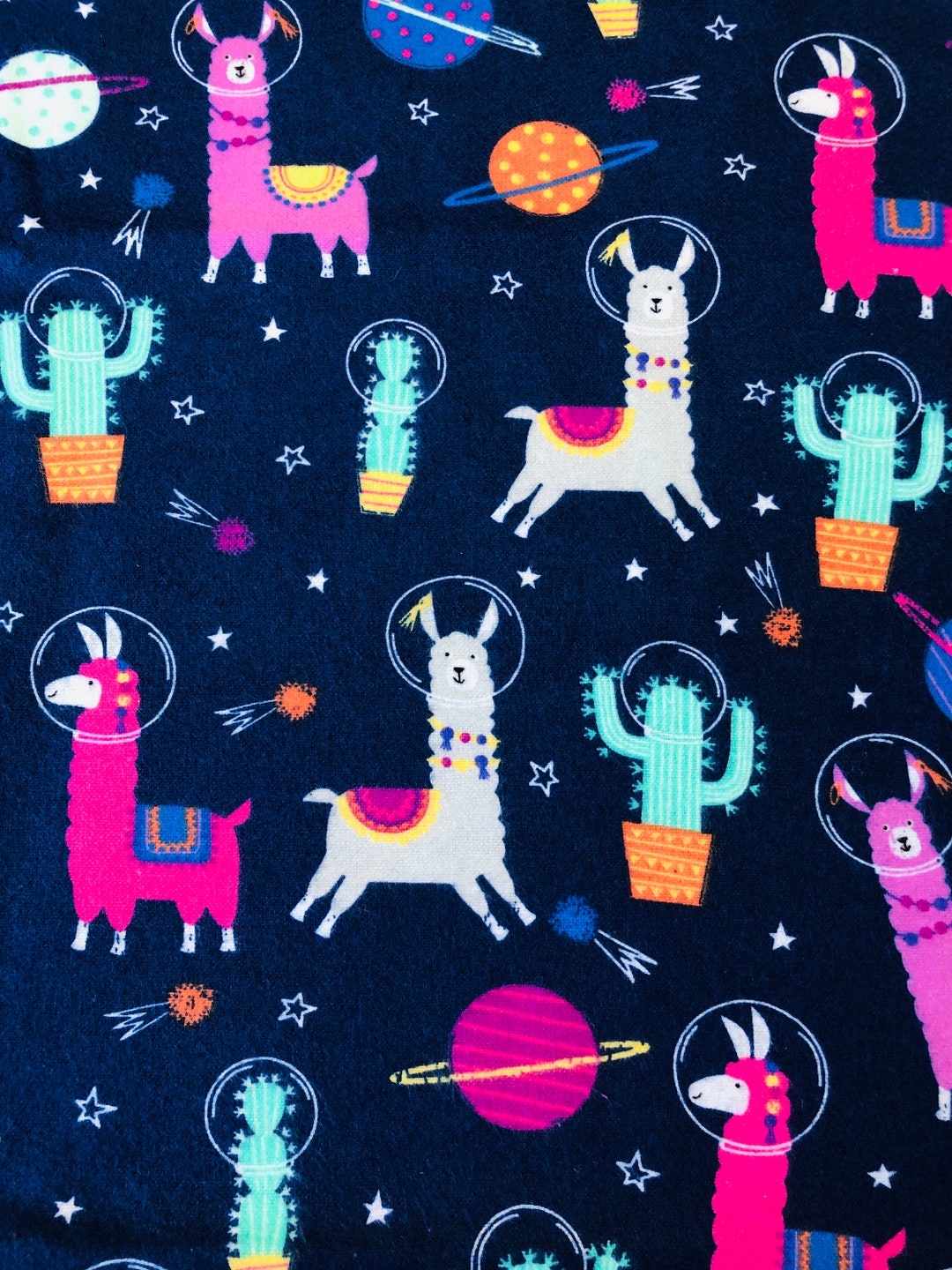Llamas in Space? - Softest Scrub Cap - Etsy