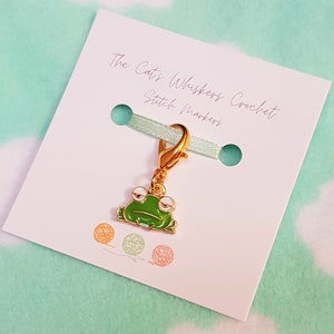Frog Stitch Marker, Stitch Markers for Crochet, Stitch Markers for ...