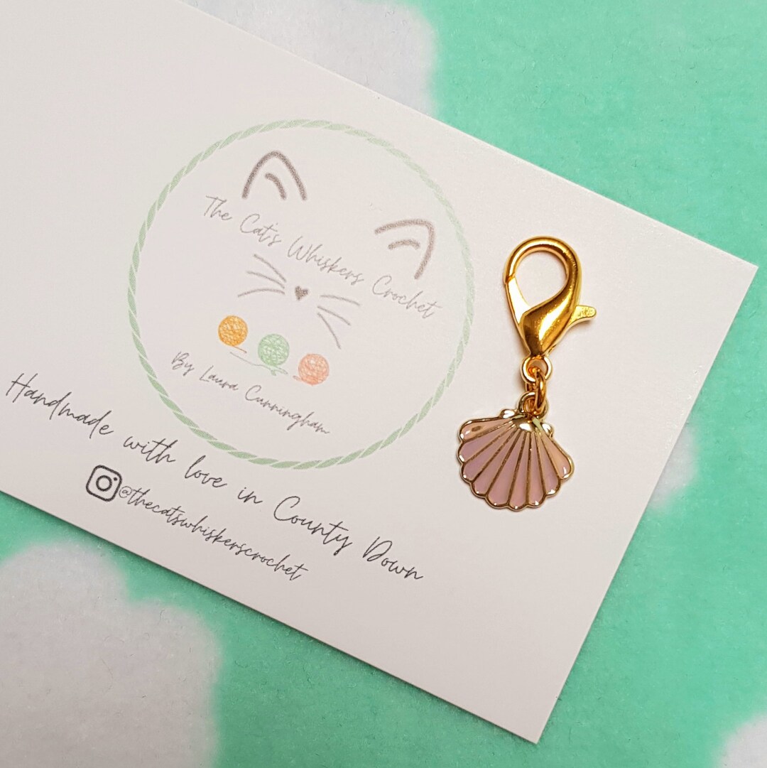 Sea Shell Stitch Marker, Stitch Markers for Crochet, Stitch Markers for ...