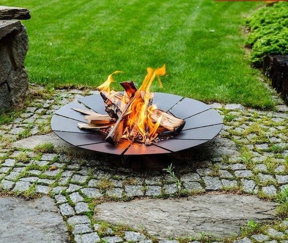 Fire Pit Fire Plate High Quality Dxf Files Ready to Cut - Etsy Canada