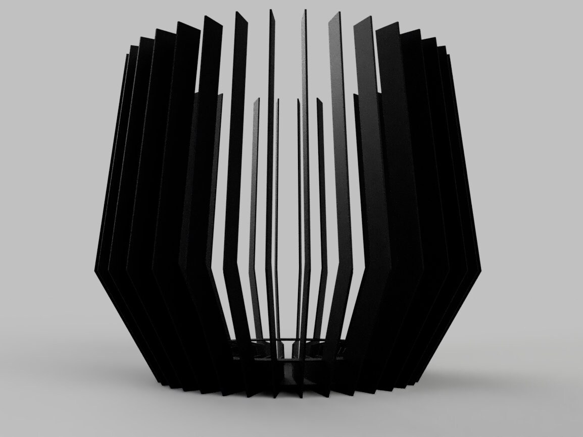 Garden Round Fire Pit DXF Files Ready to Cut Plasma Laser - Etsy